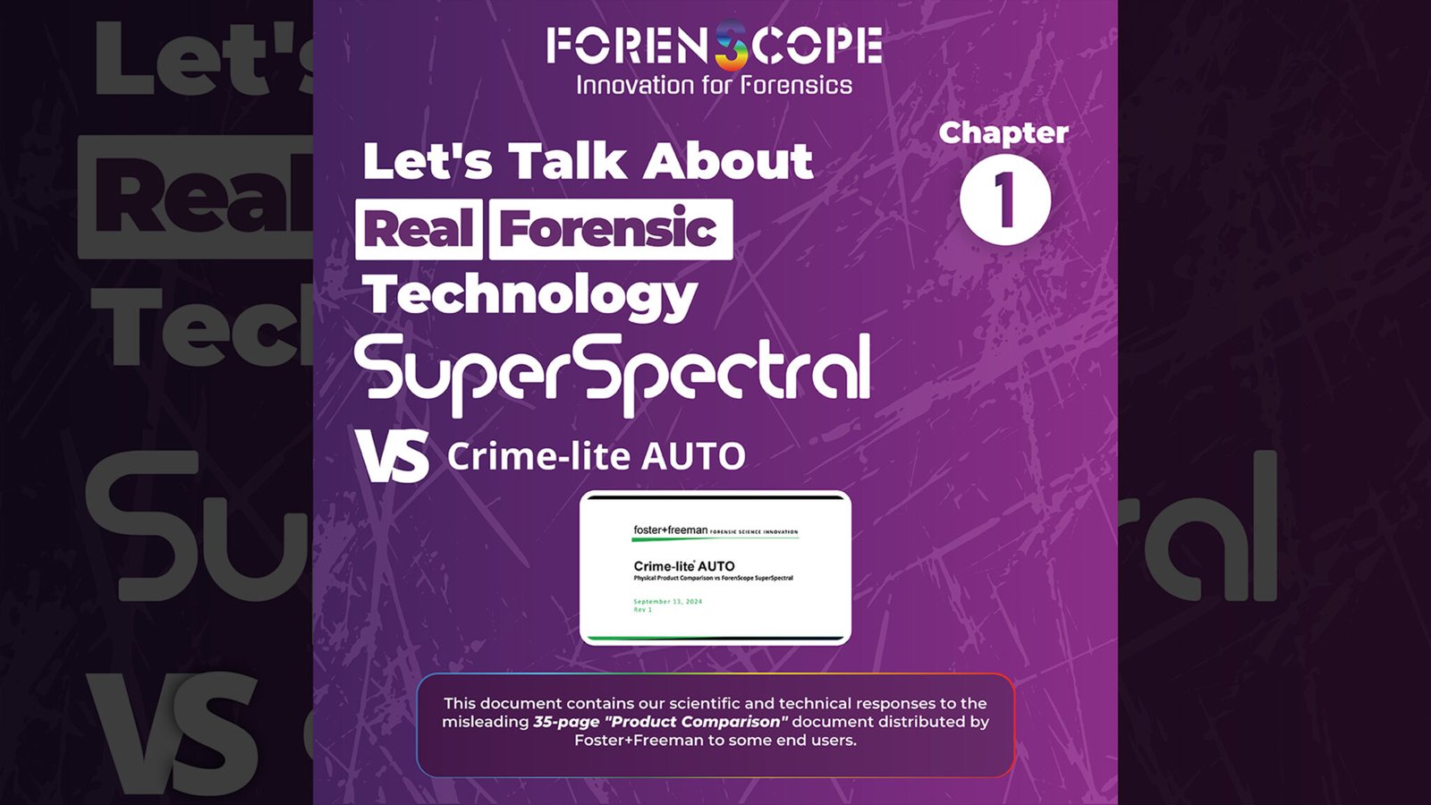 ForenScope - Innovation for Forensics